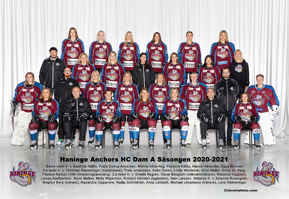Haninge Anchors HC - A-lag Dam - Svenskalag.se